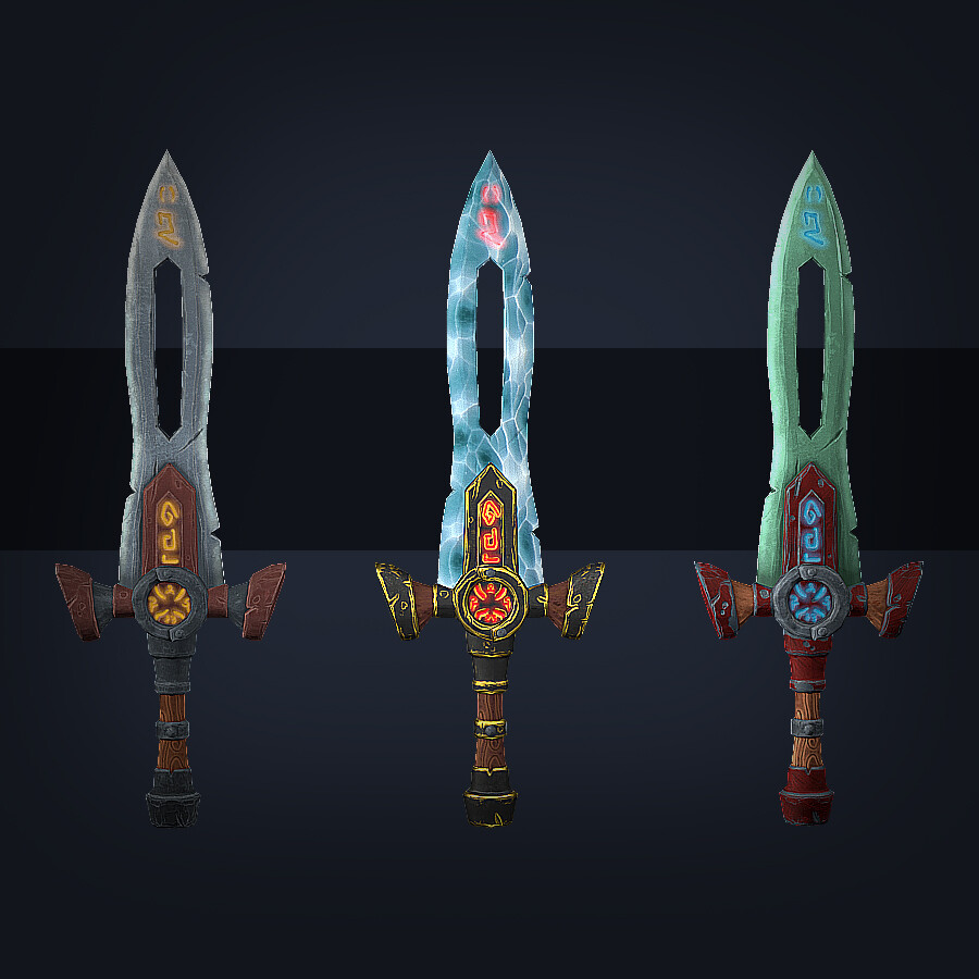 ArtStation - Rune dagger