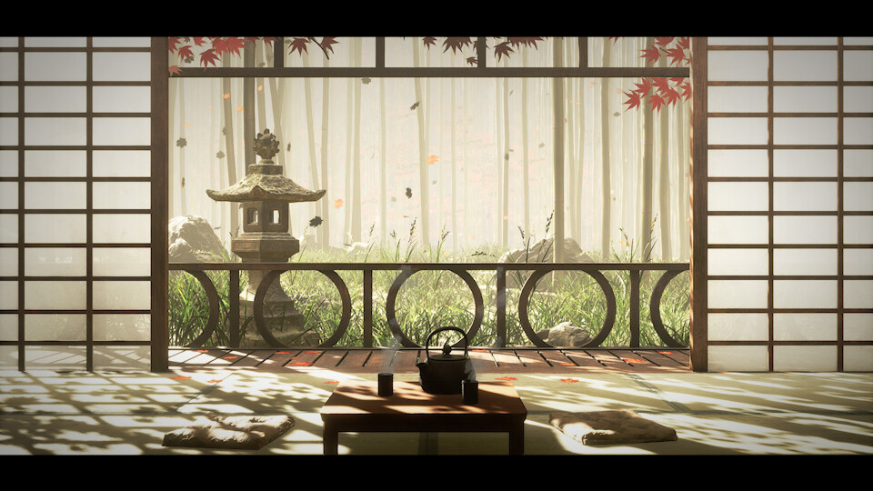 ArtStation - Tea House