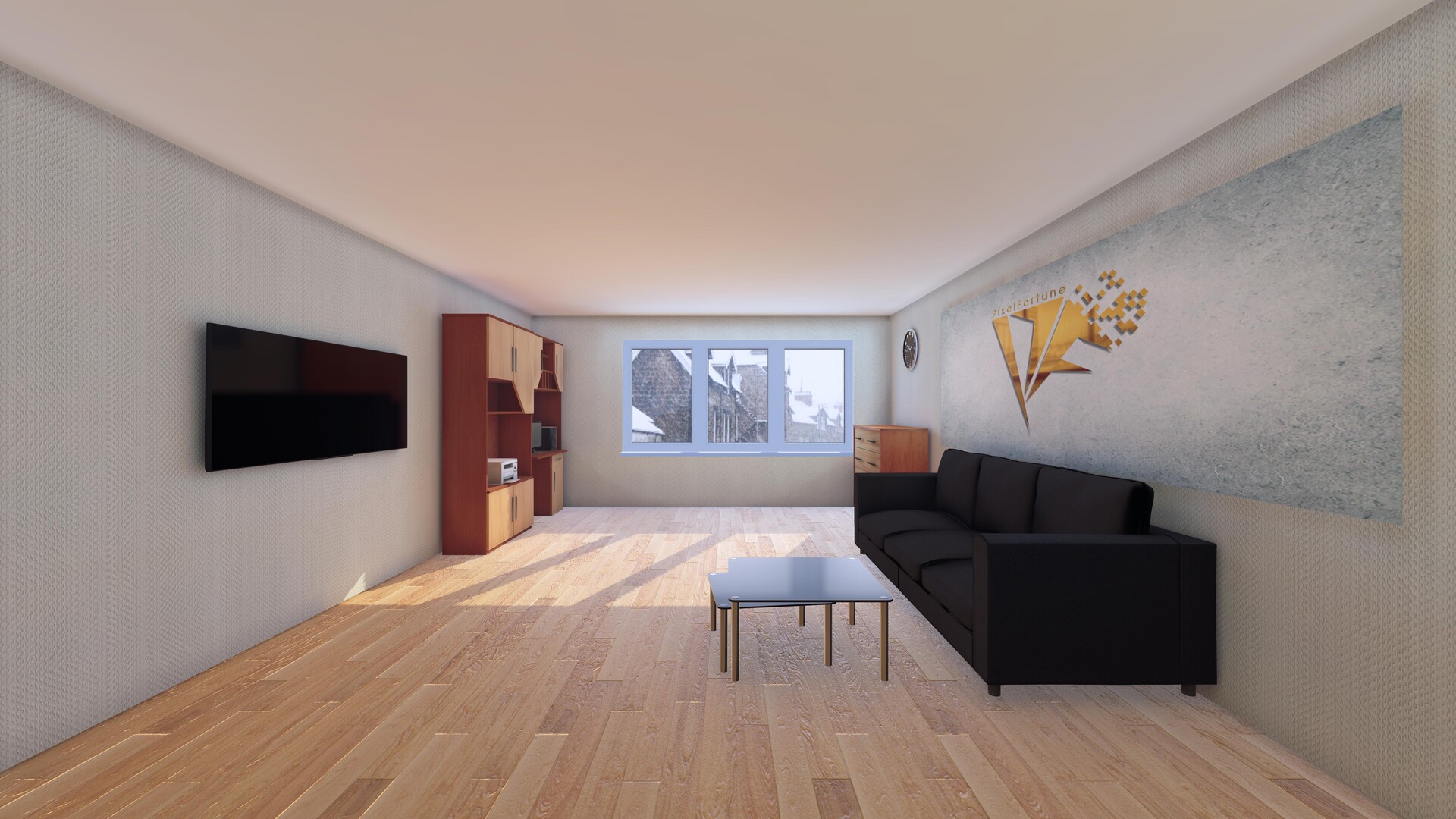 ArtStation - Interior Rendering and Lighting in Universal Render ...