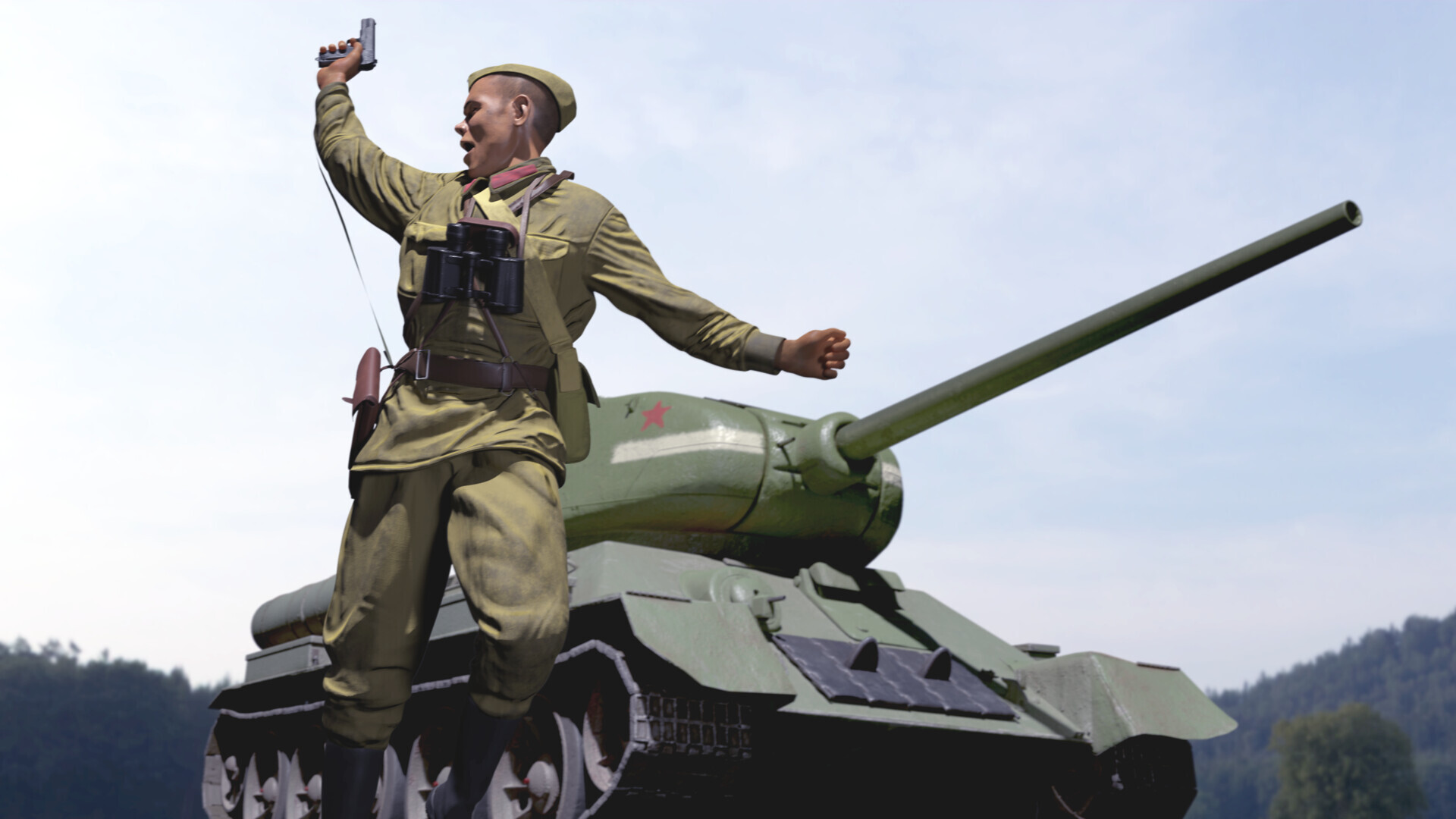 ArtStation - Soviet Gun Club