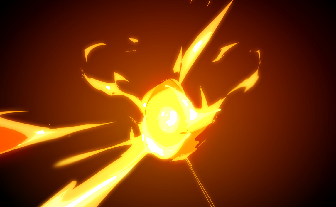 ArtStation - Fire breath 2d vfx