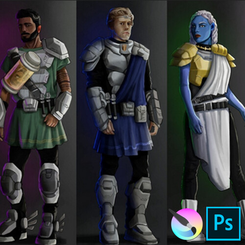 ArtStation - Character Design SF