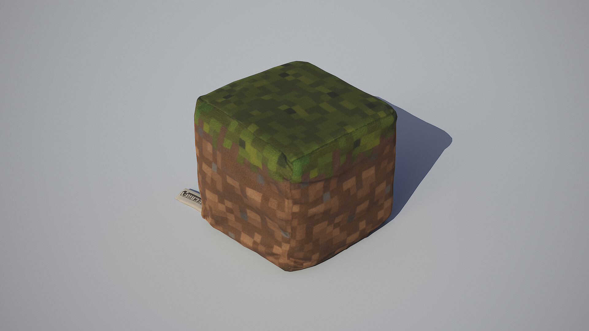 ArtStation - Photoscanned Minecraft Cube Plush - Game Ready