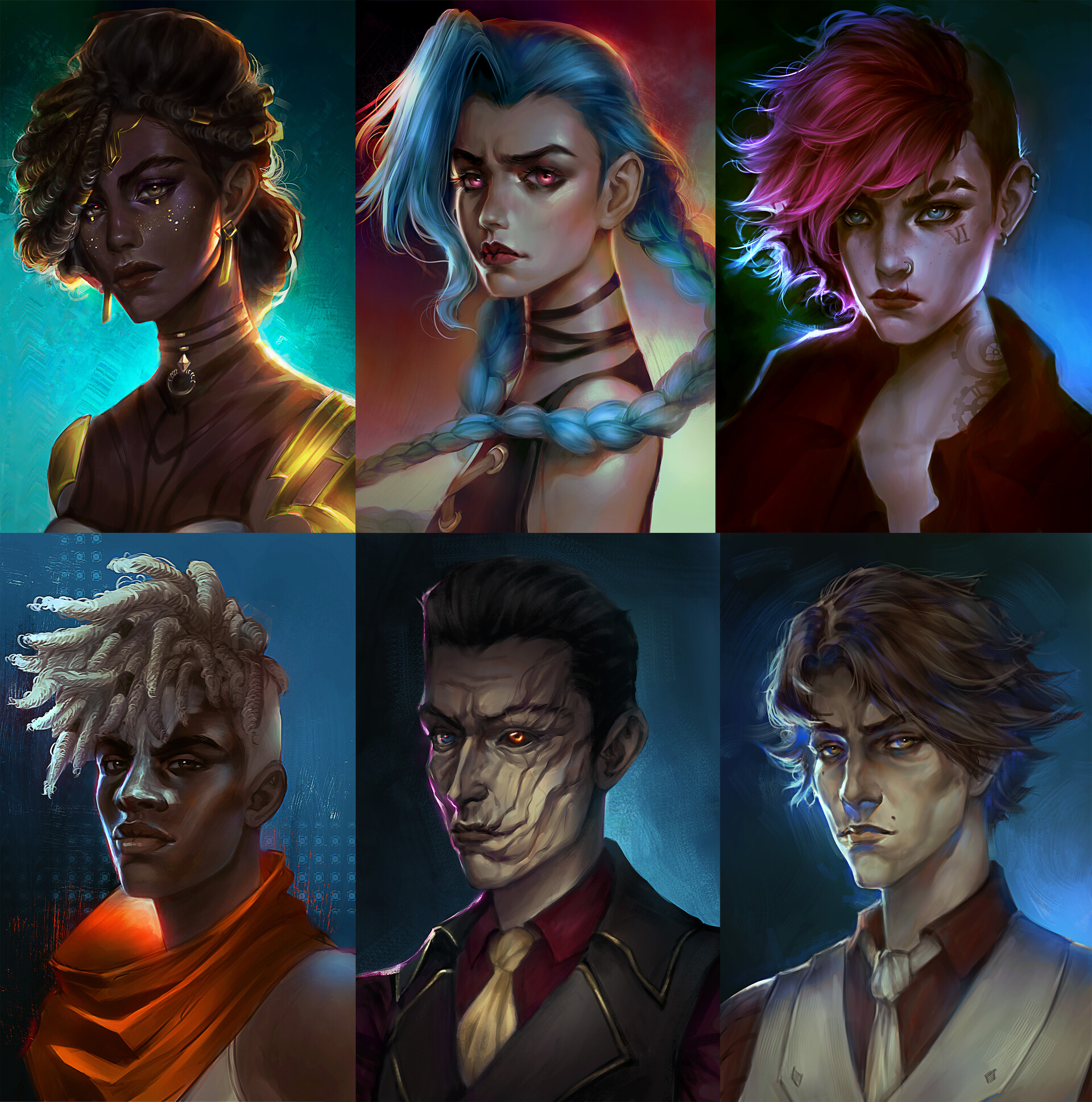 ArtStation - Arcane stylized fanart