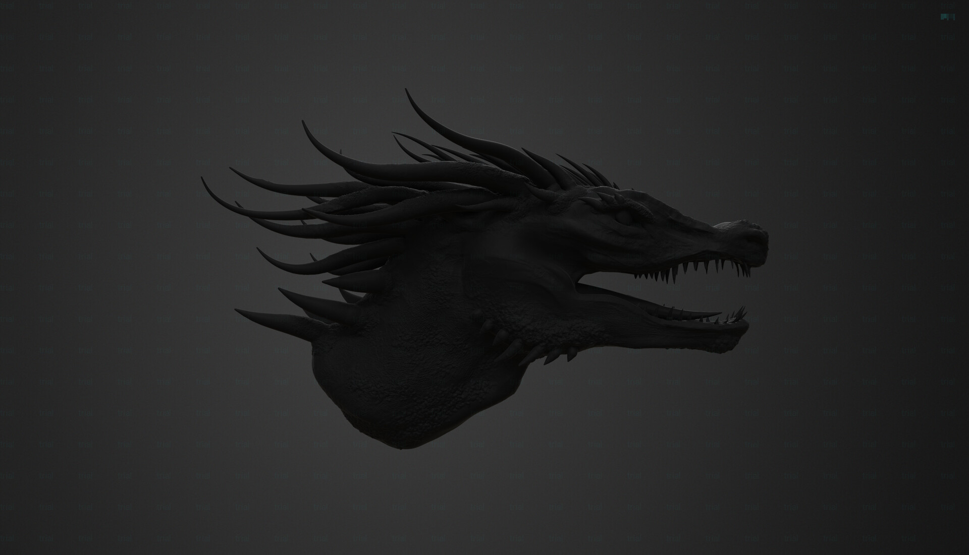 ArtStation - Dragon Head Sculpt