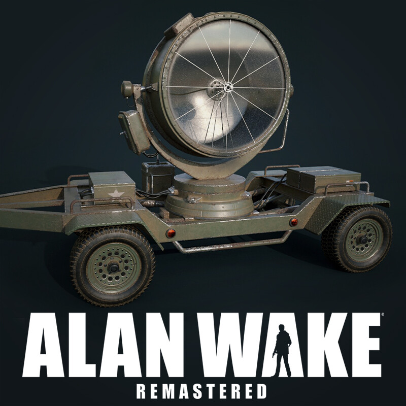 ArtStation - Alan Wake Remastered - Vehicle Art