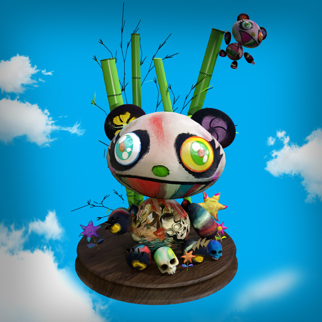 ArtStation - Lovable Panda NFT