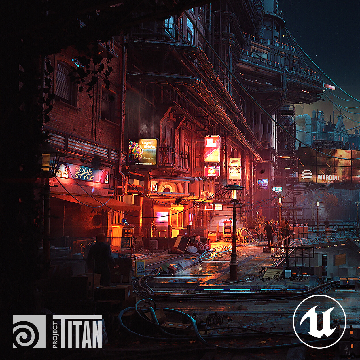 ArtStation - SideFX - project TITAN - Unreal Engine
