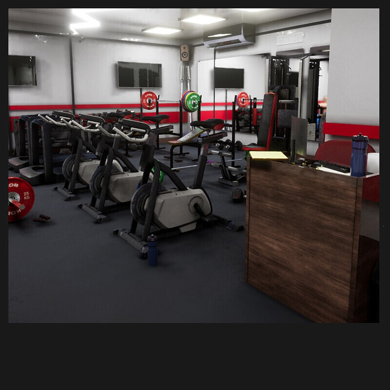 PackDev Interactive - Game Development Studio - Gym Furniture Package