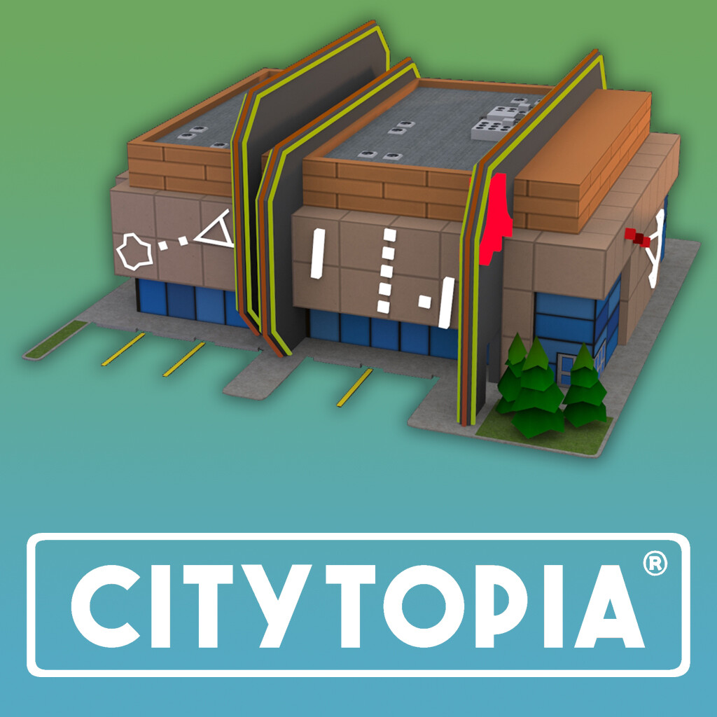 ArtStation - Citytopia - Attraction Buildings