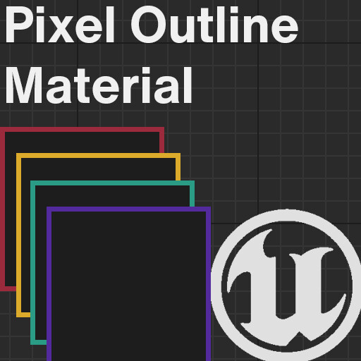 ArtStation - [UE4/UE5] Pixel Outline Material