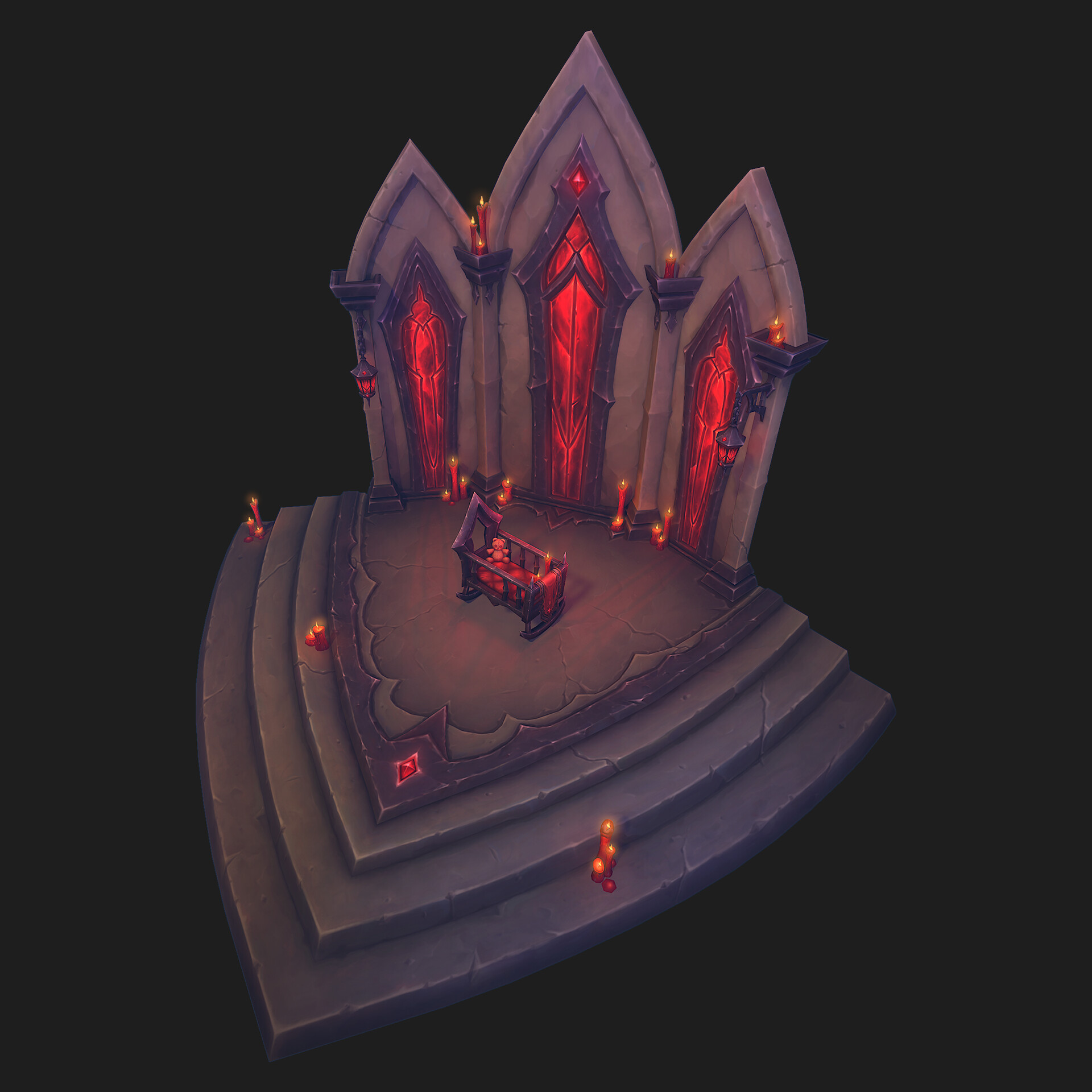 ArtStation - Revendreth Inspired Diorama