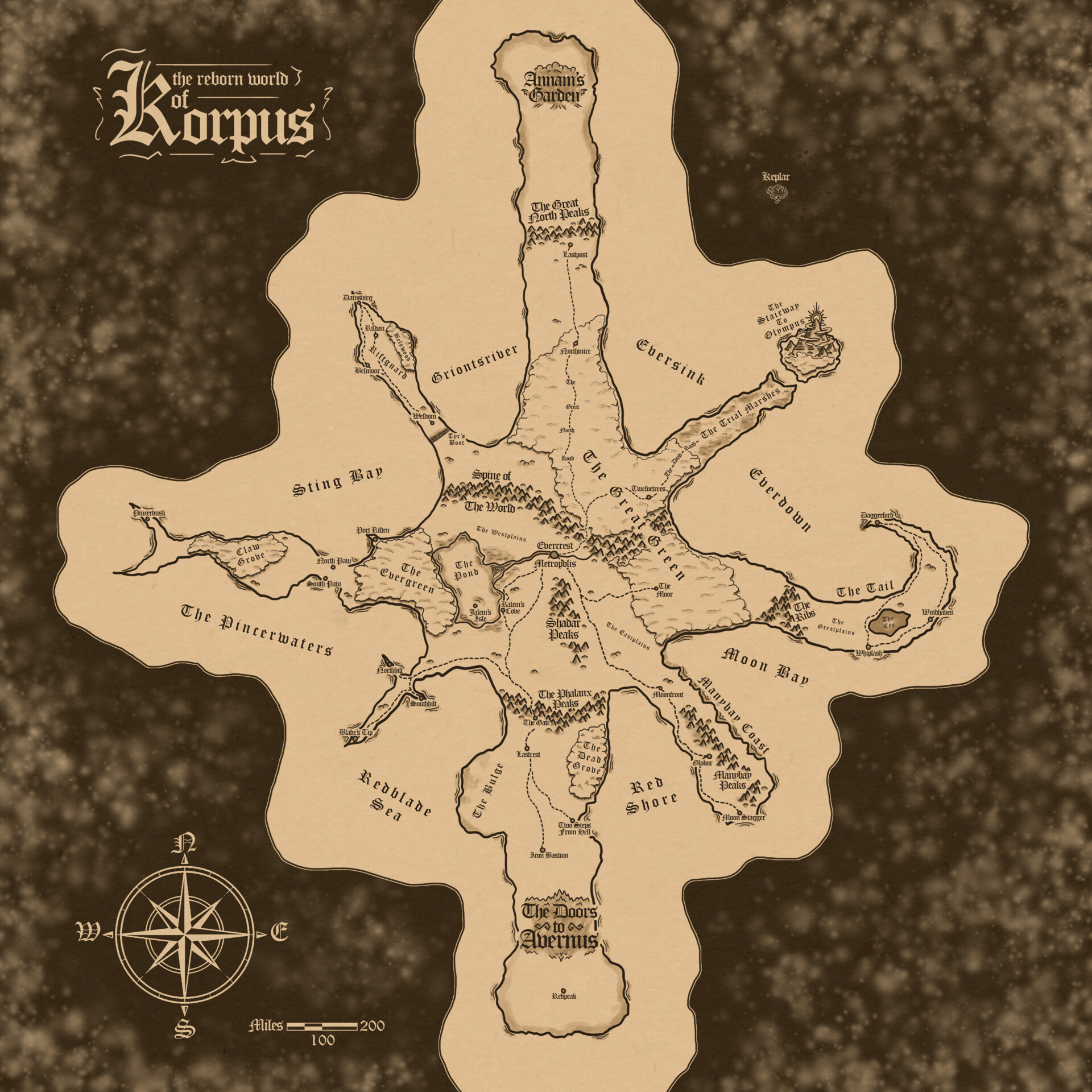 ArtStation - The Reborn World of Korpus (Commission)