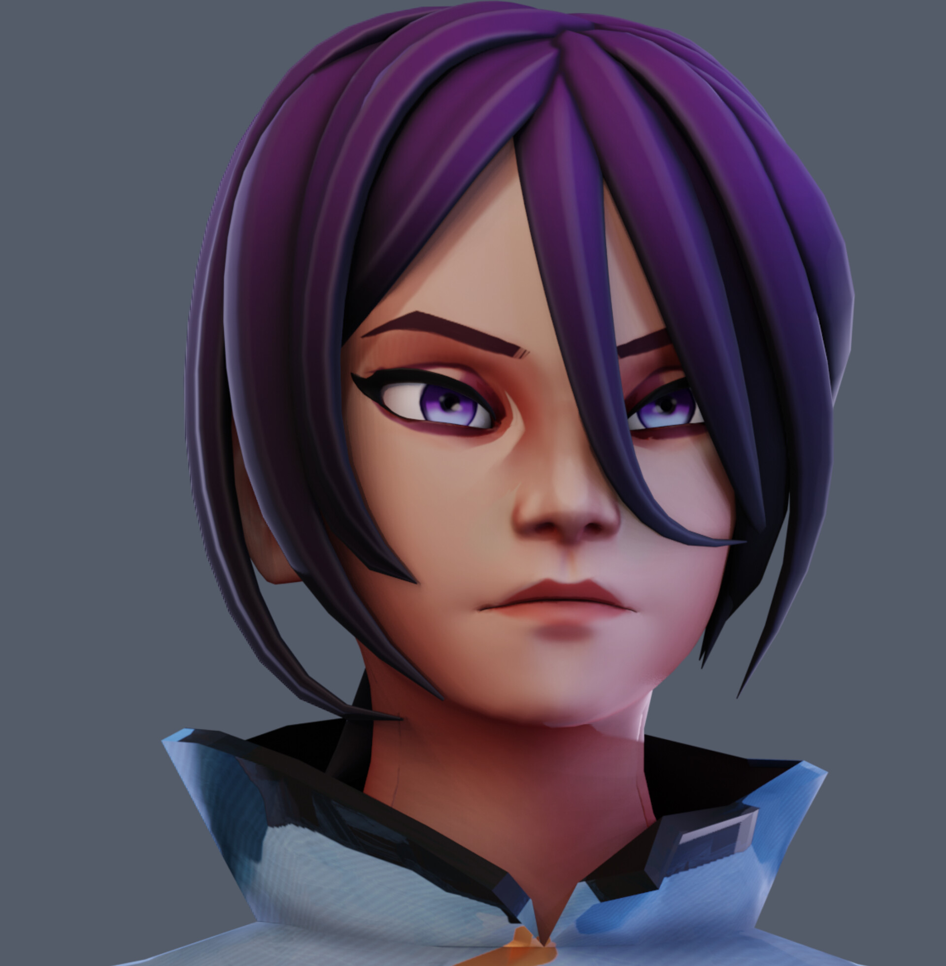 ArtStation - Lab Worker Game Character Model