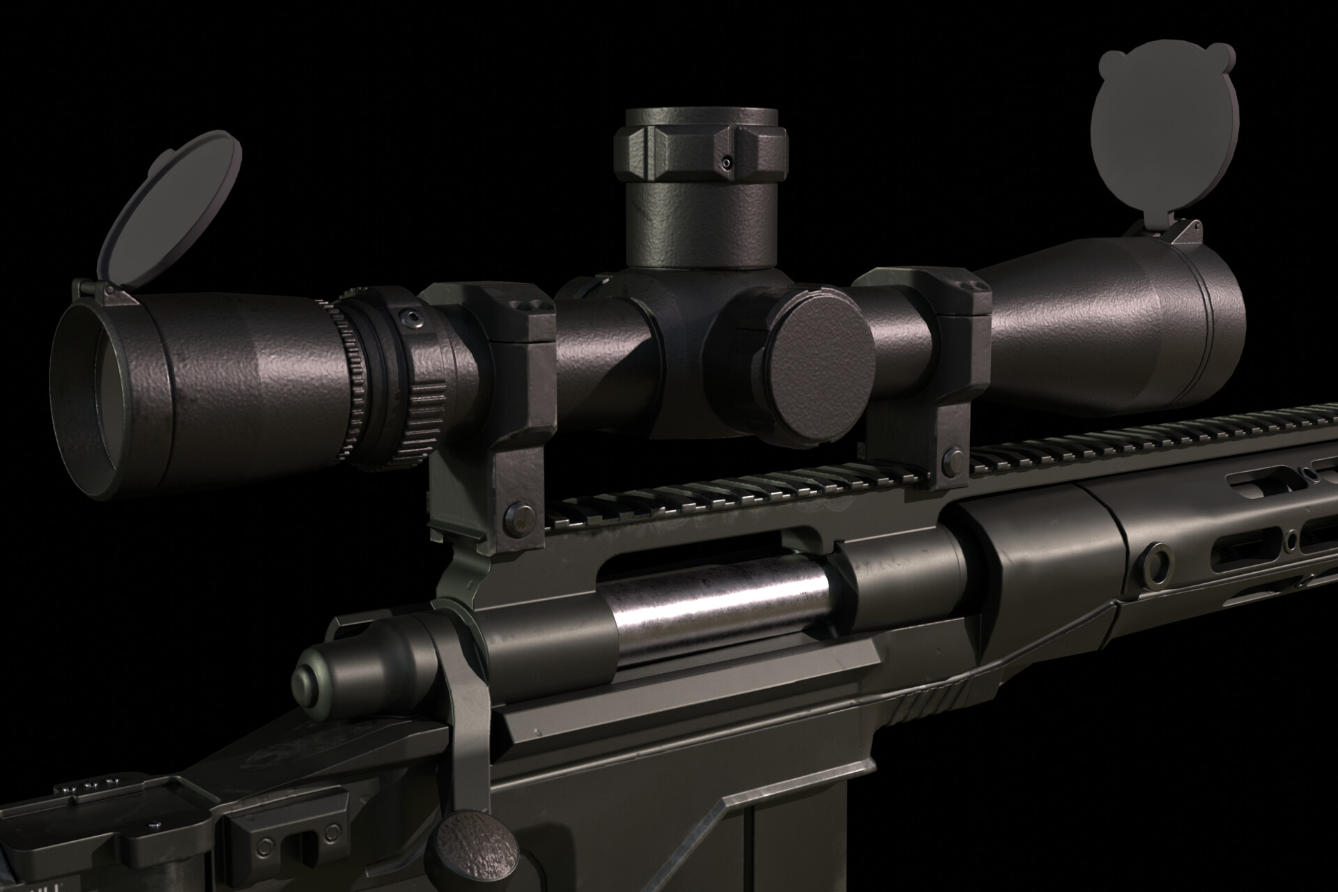 ArtStation - XM2010 Enhanced Sniper Rifle