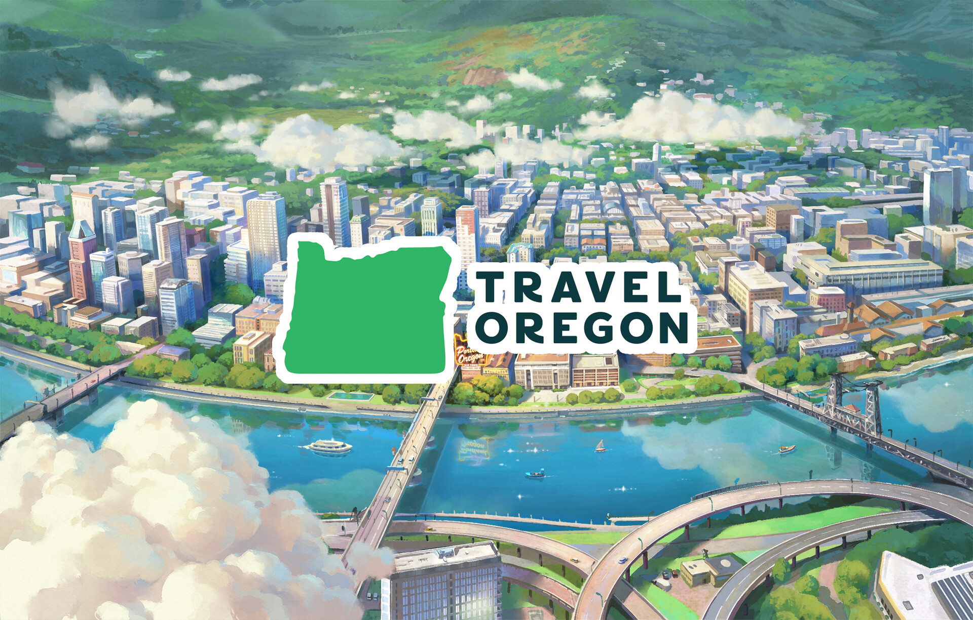 ArtStation - Still Only Slightly Exaggerated - Travel Oregon - COLOR ...
