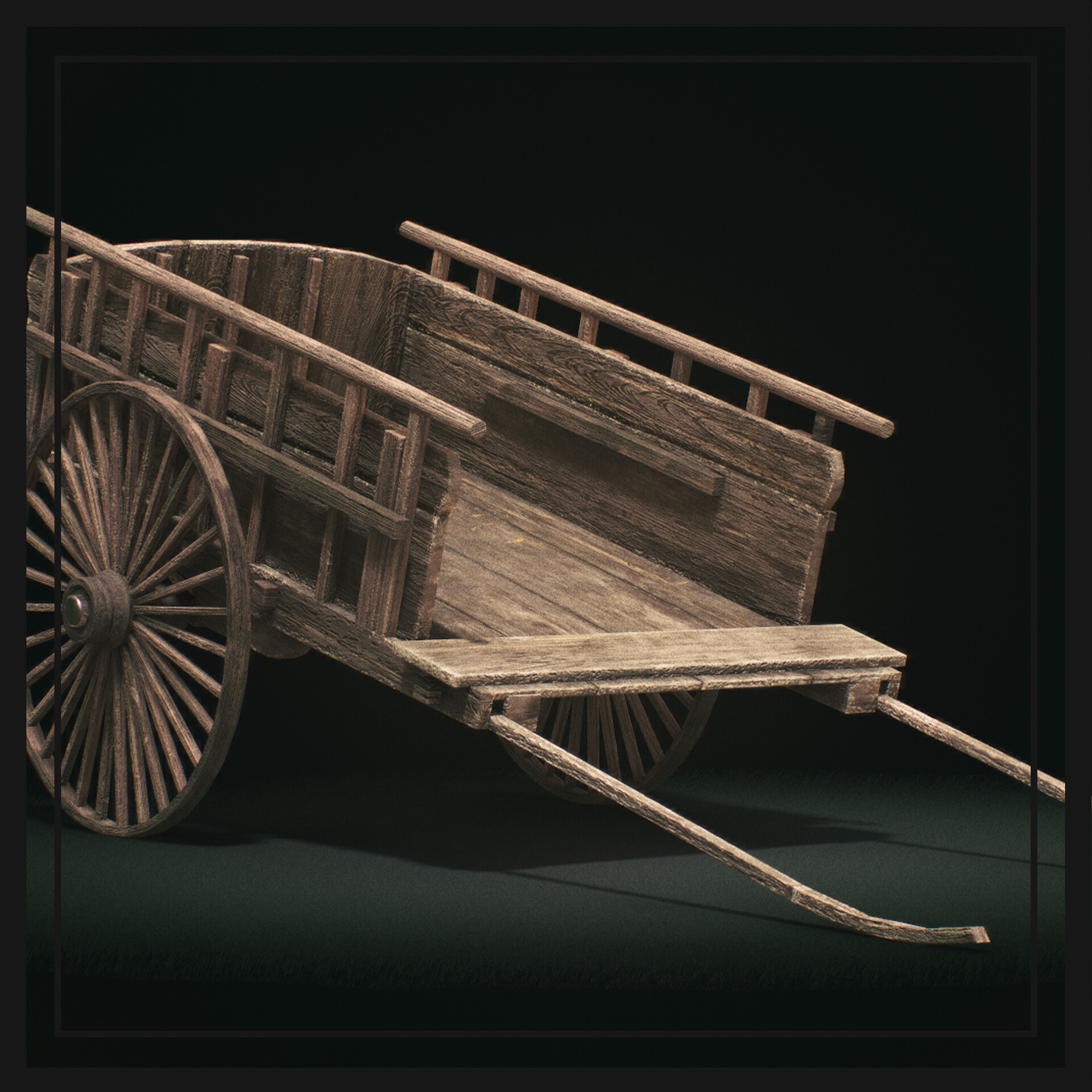 ArtStation - Medieval Carriage