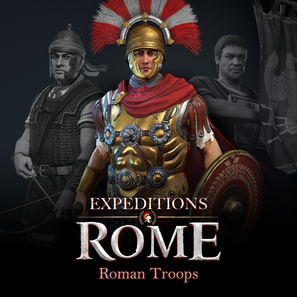ArtStation - Expeditions: Rome / Roman Troops