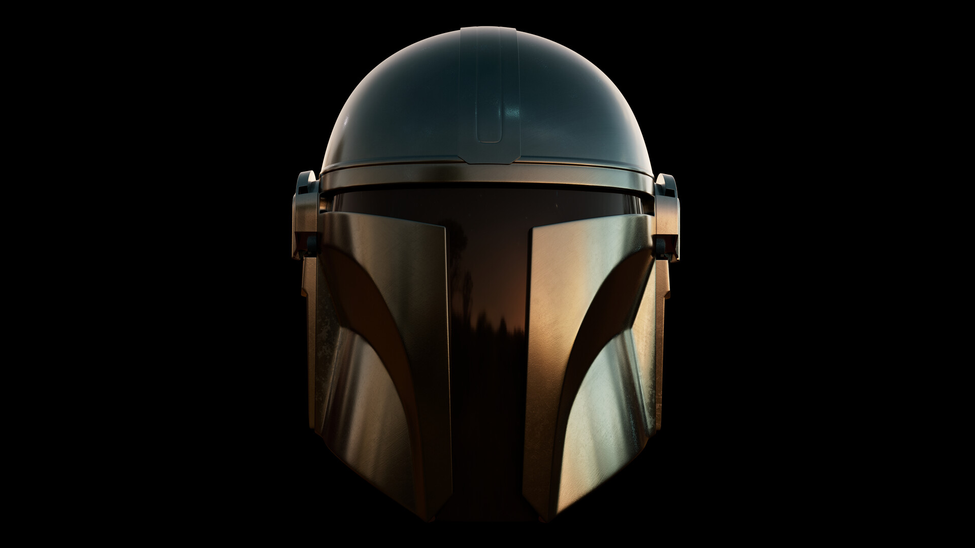 ArtStation - THE MANDALORIAN HELMET - TEASER