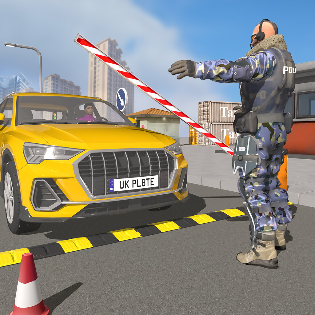 ArtStation - Border Patrol Police Game