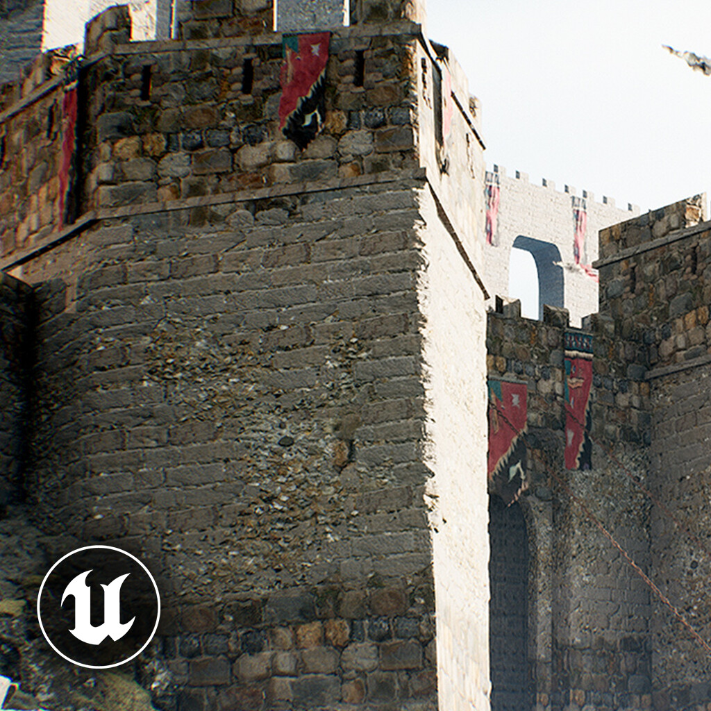 ArtStation - Modeling a Castle inside Unreal Engine 5