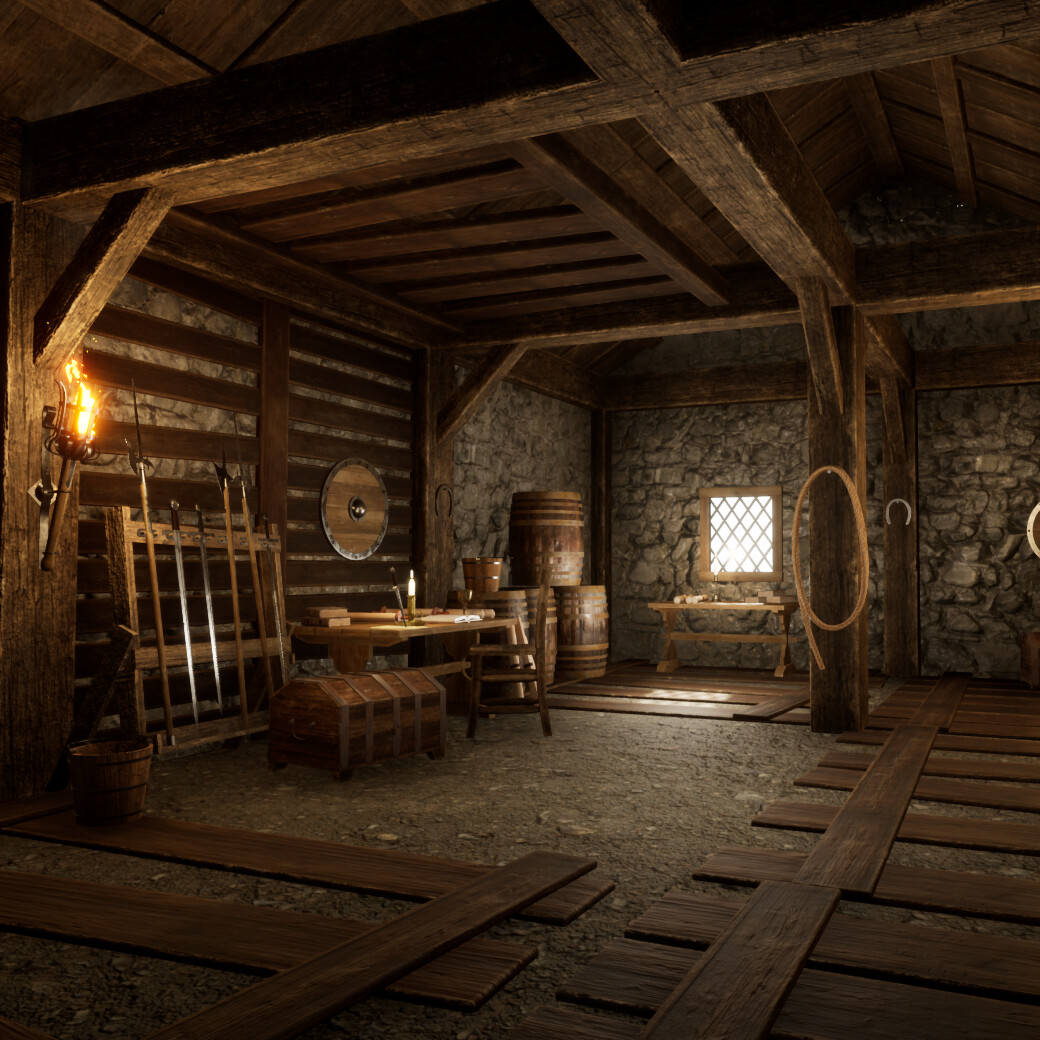 ArtStation - Medieval Armory