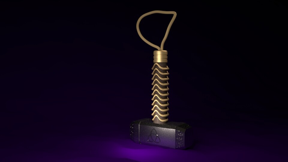 ArtStation - Mjölnir ( Thor's hammer)