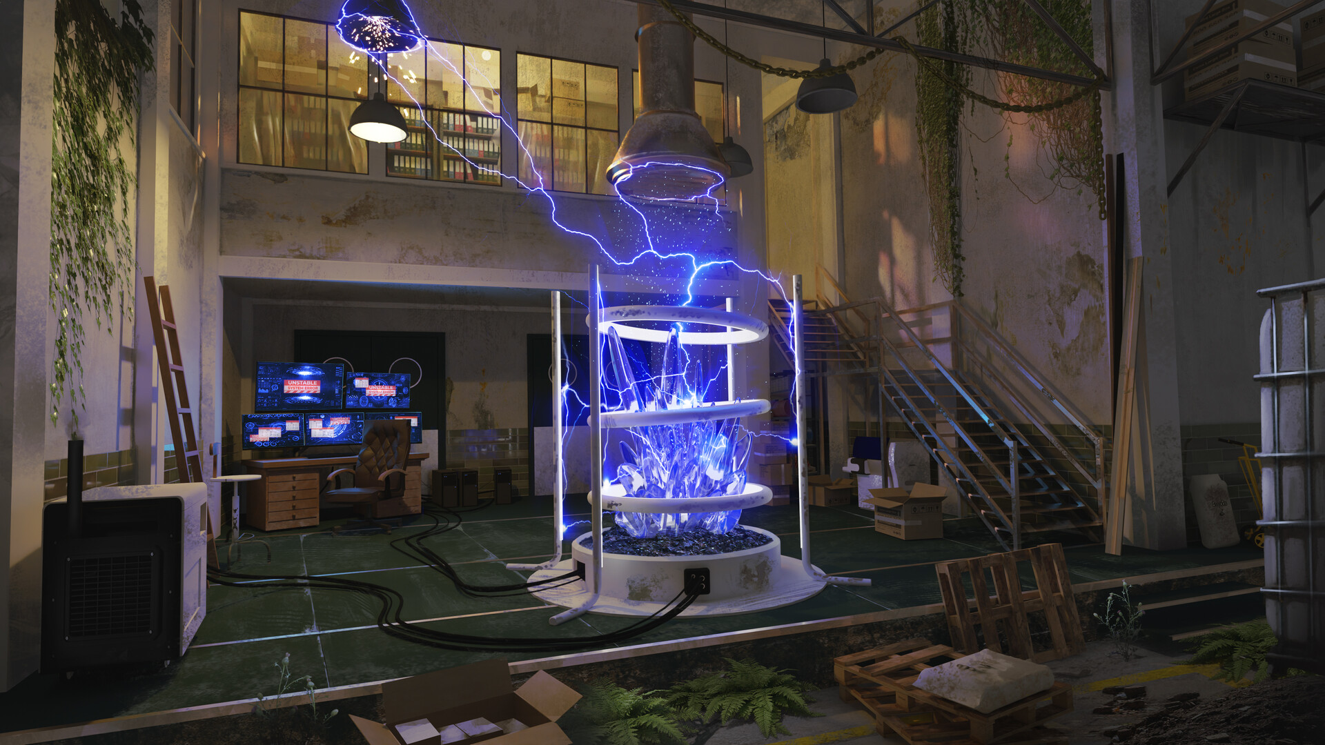 ArtStation - Unstable energy power source