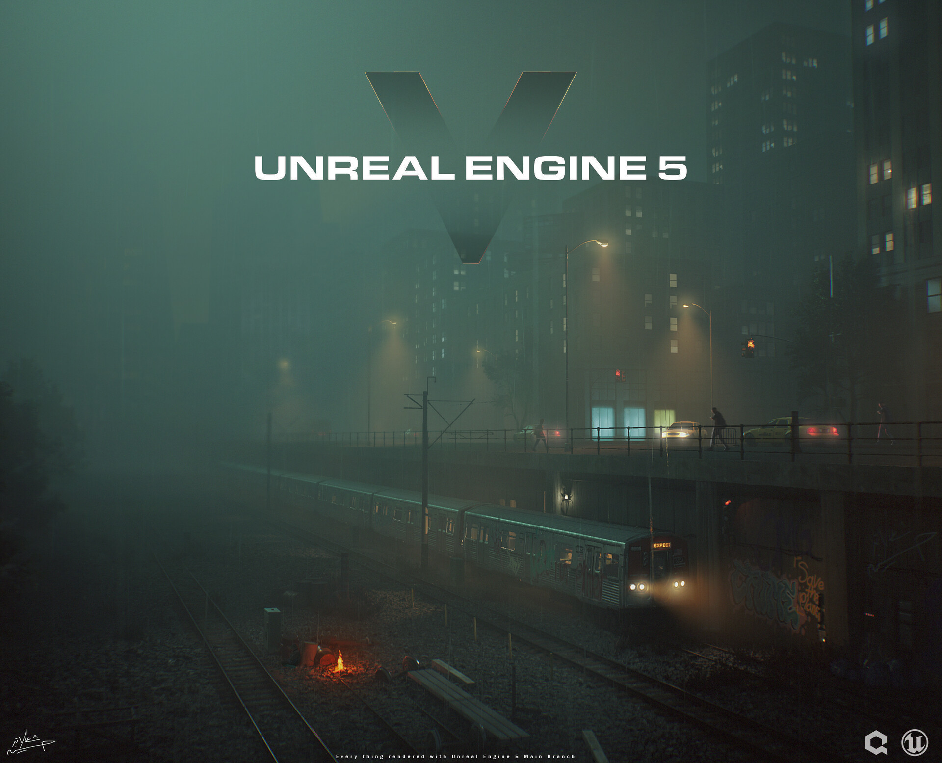 ArtStation - UE5- YOUR NEXT STATION IS MIDNIGHT!