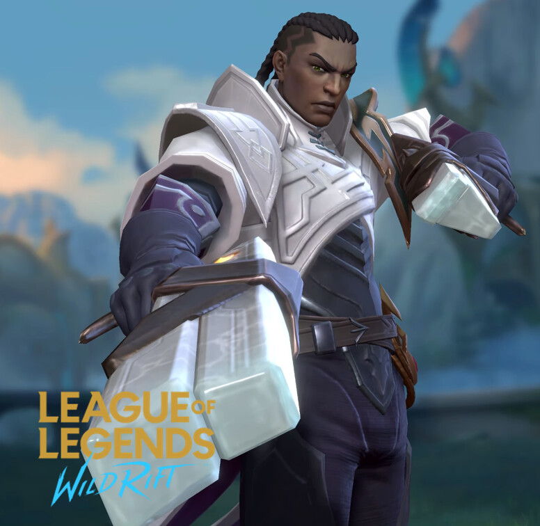 ArtStation - Lucian Champion Wild Rift Turntable Animation