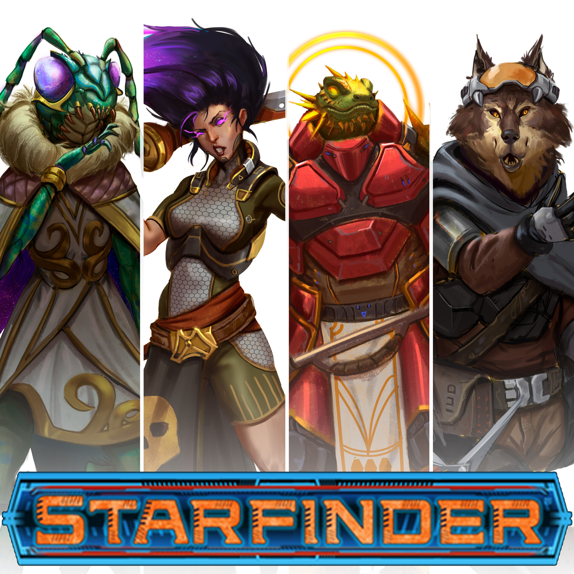 ArtStation - Starfinder Characters