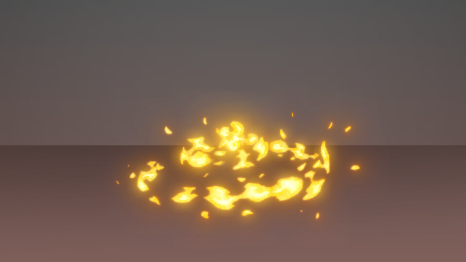 ArtStation - 2D Fire FX