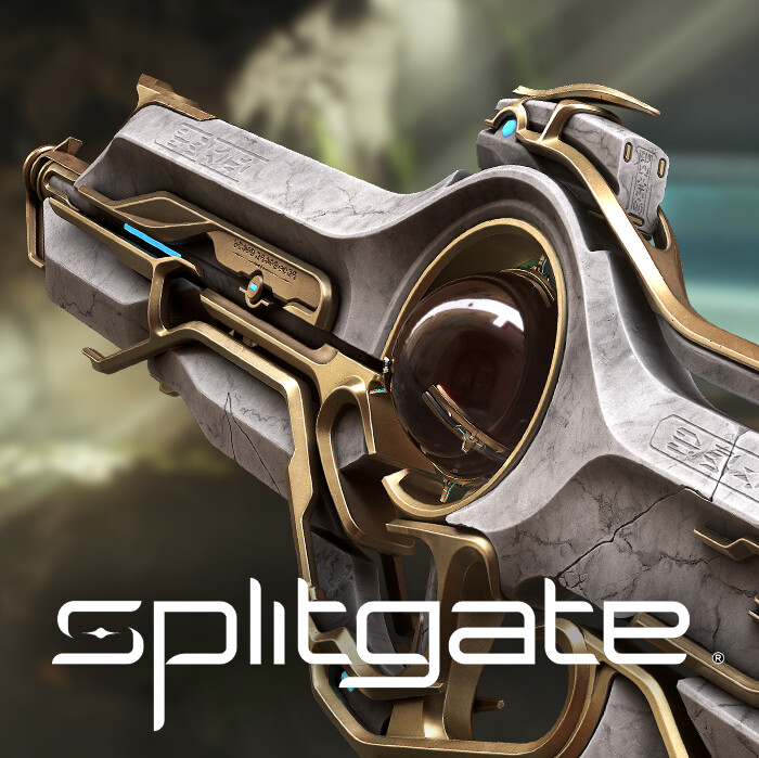 ArtStation - Splitgate: Assault Rifle Foregone destruction