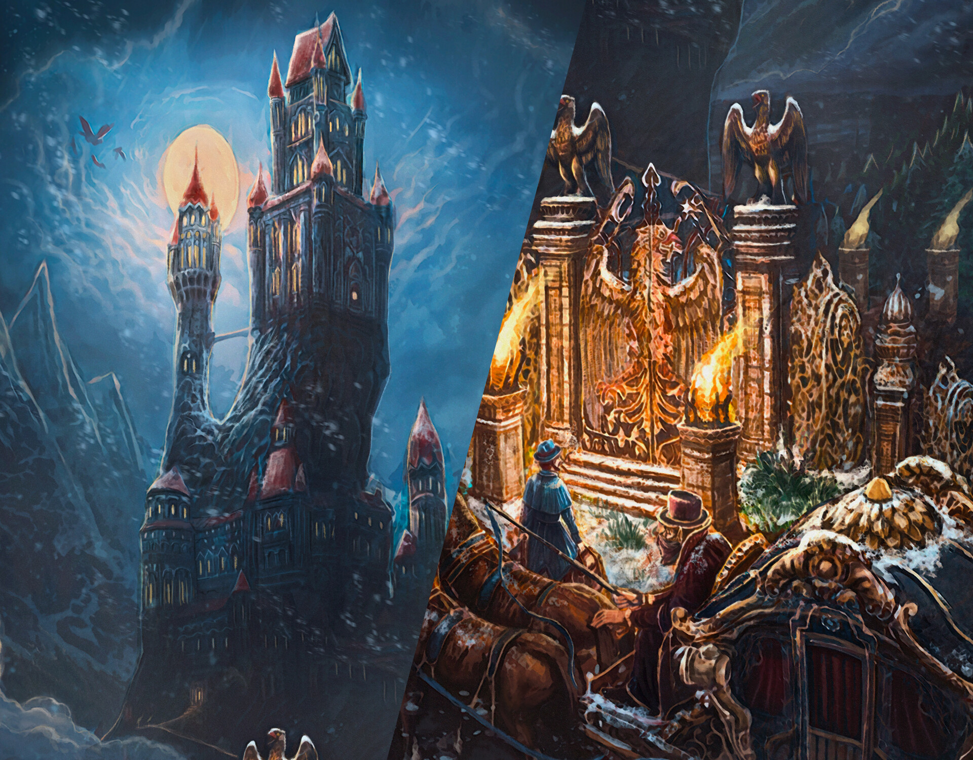 ArtStation - Dracula’s castle