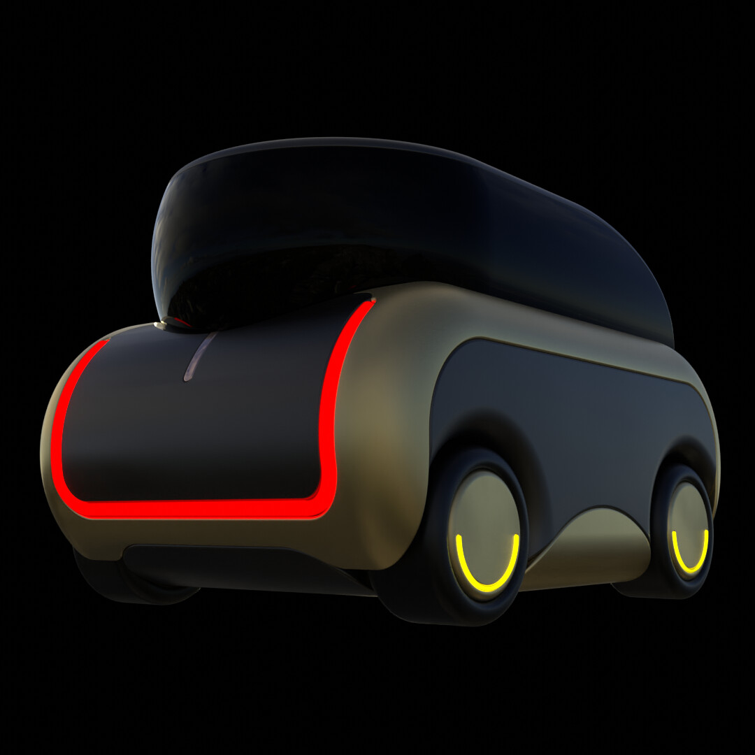 ArtStation - Little angry car