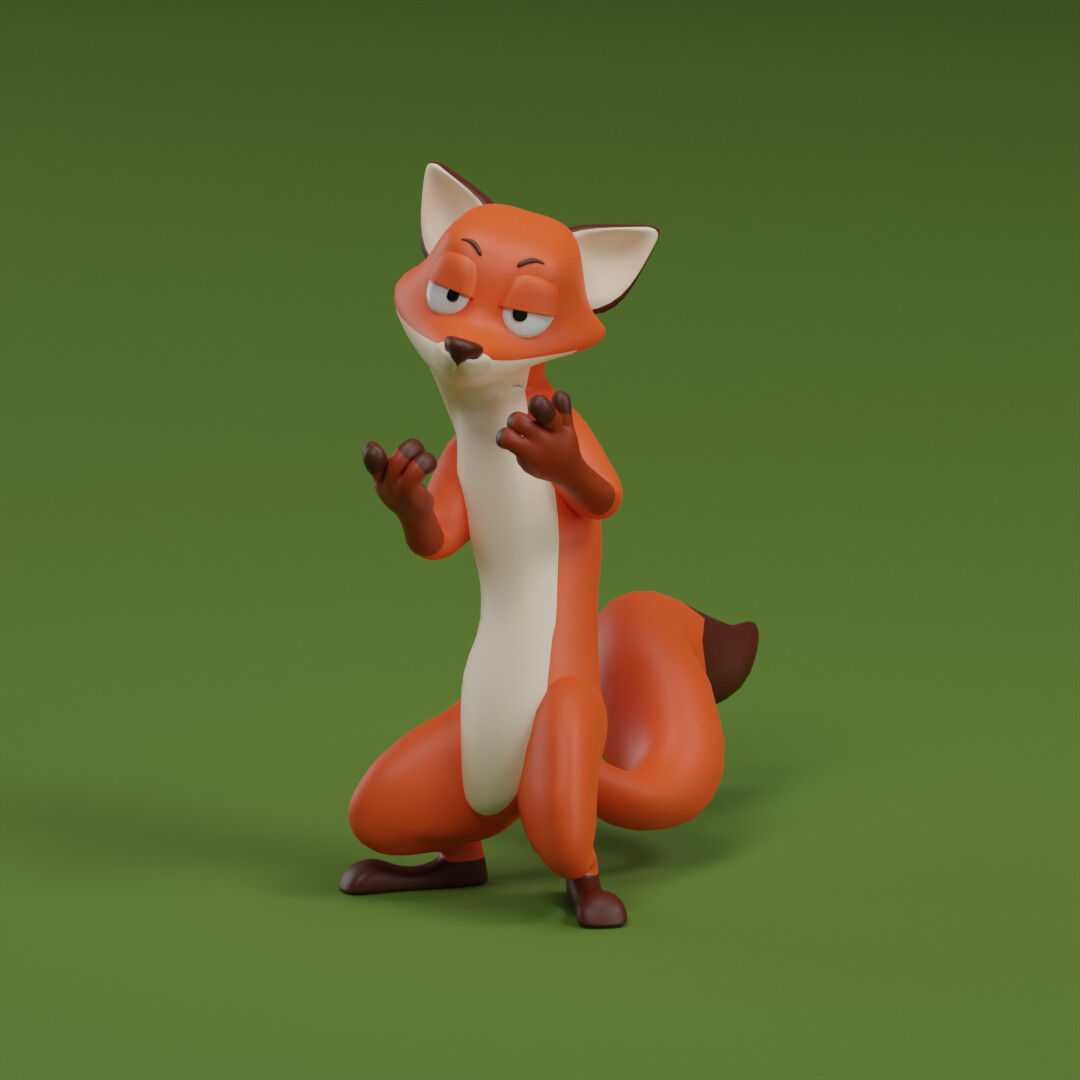 ArtStation - Nicholas Wilde (Nick)