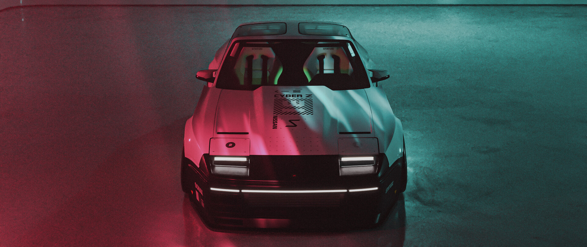 ArtStation - THE CYBER Z | NISSAN FAIRLADY 300ZX(Z31)