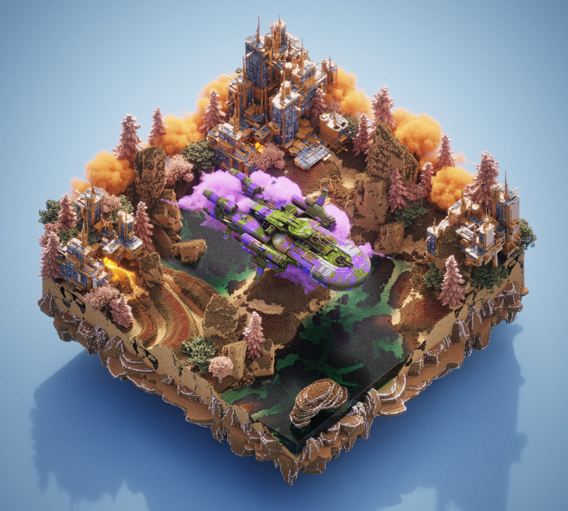 ArtStation - Cryptoplanet008 – KEPLER 296 E