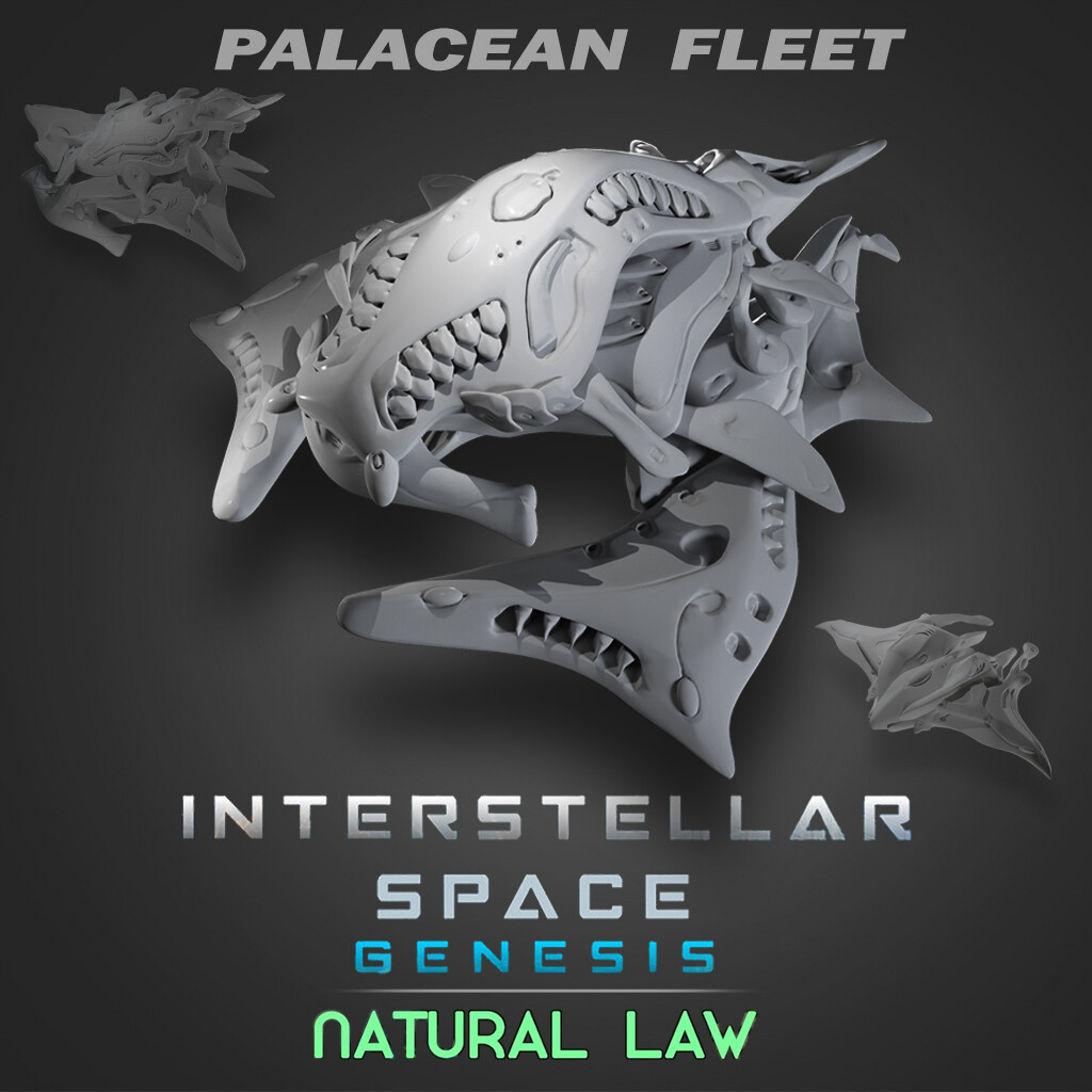 ArtStation - Interstellar Space : Genesis - NATURAL LAW - Palacean ...