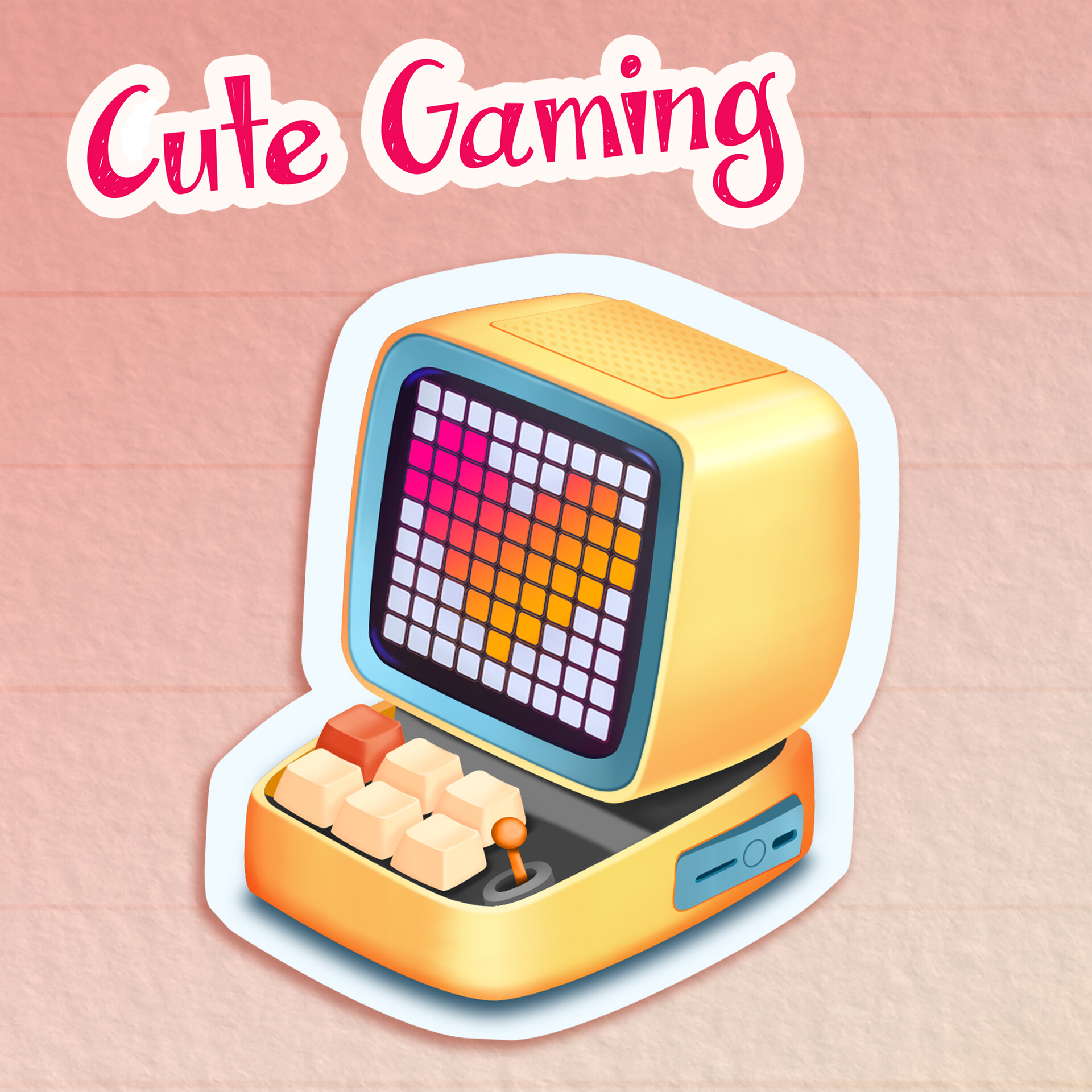 ArtStation - Cute Gaming - Props set