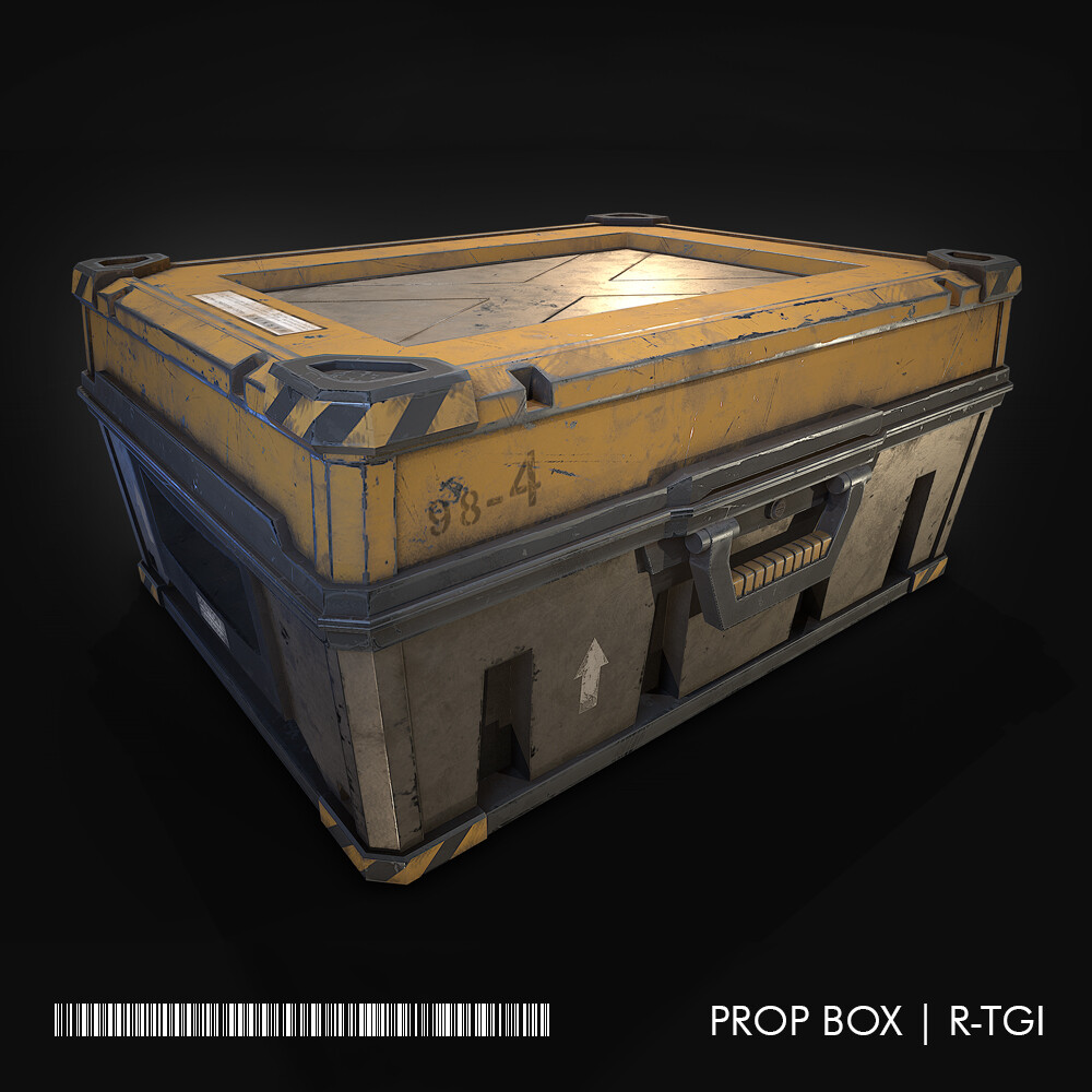 ArtStation - Prop Box - Hard Surface