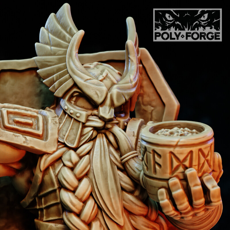 ArtStation - Anime Dungeons - Dwarf Miniatures