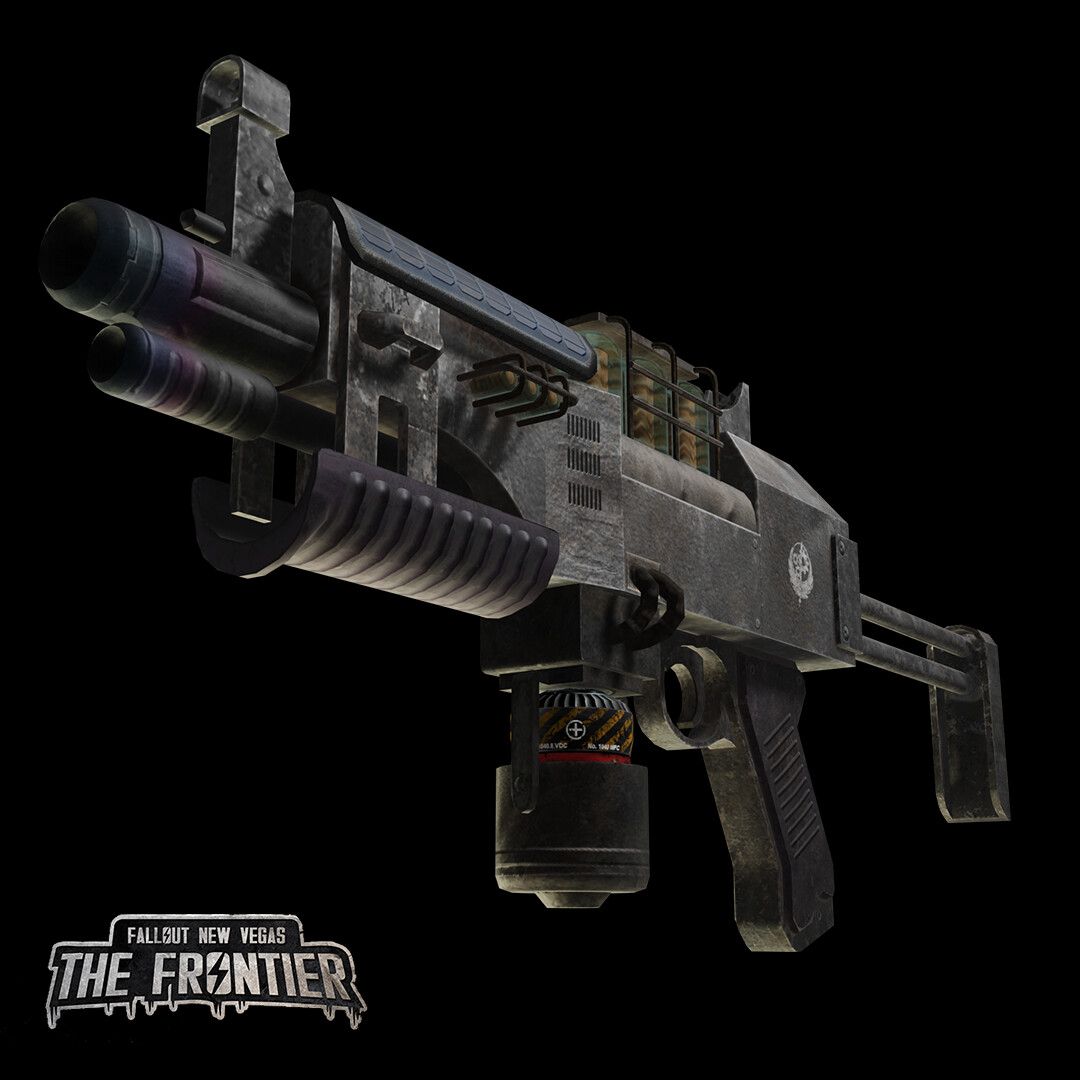 ArtStation - Fallout The Frontier - Archon SMG (3D Model)