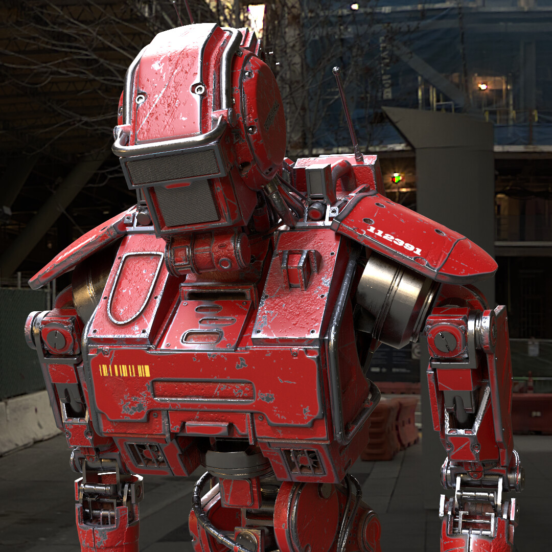 ArtStation - Chappie Robot