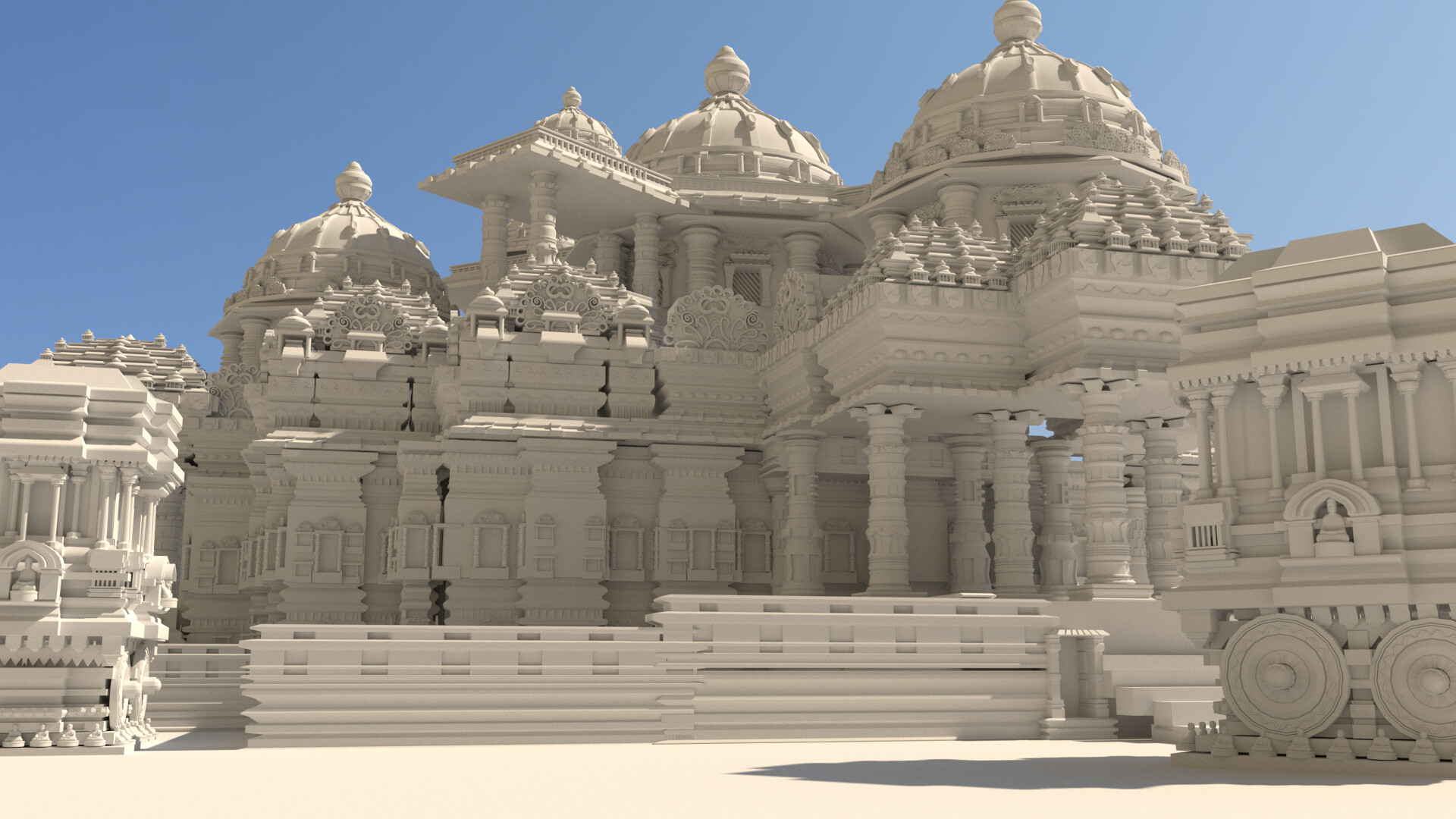 ArtStation - Temple 3D Model