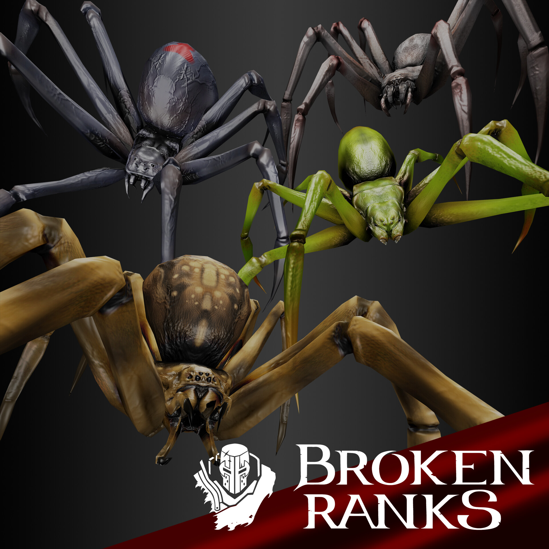 ArtStation - Spiders | Broken Ranks