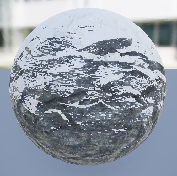 ArtStation - Material Shader - Blending Z axis