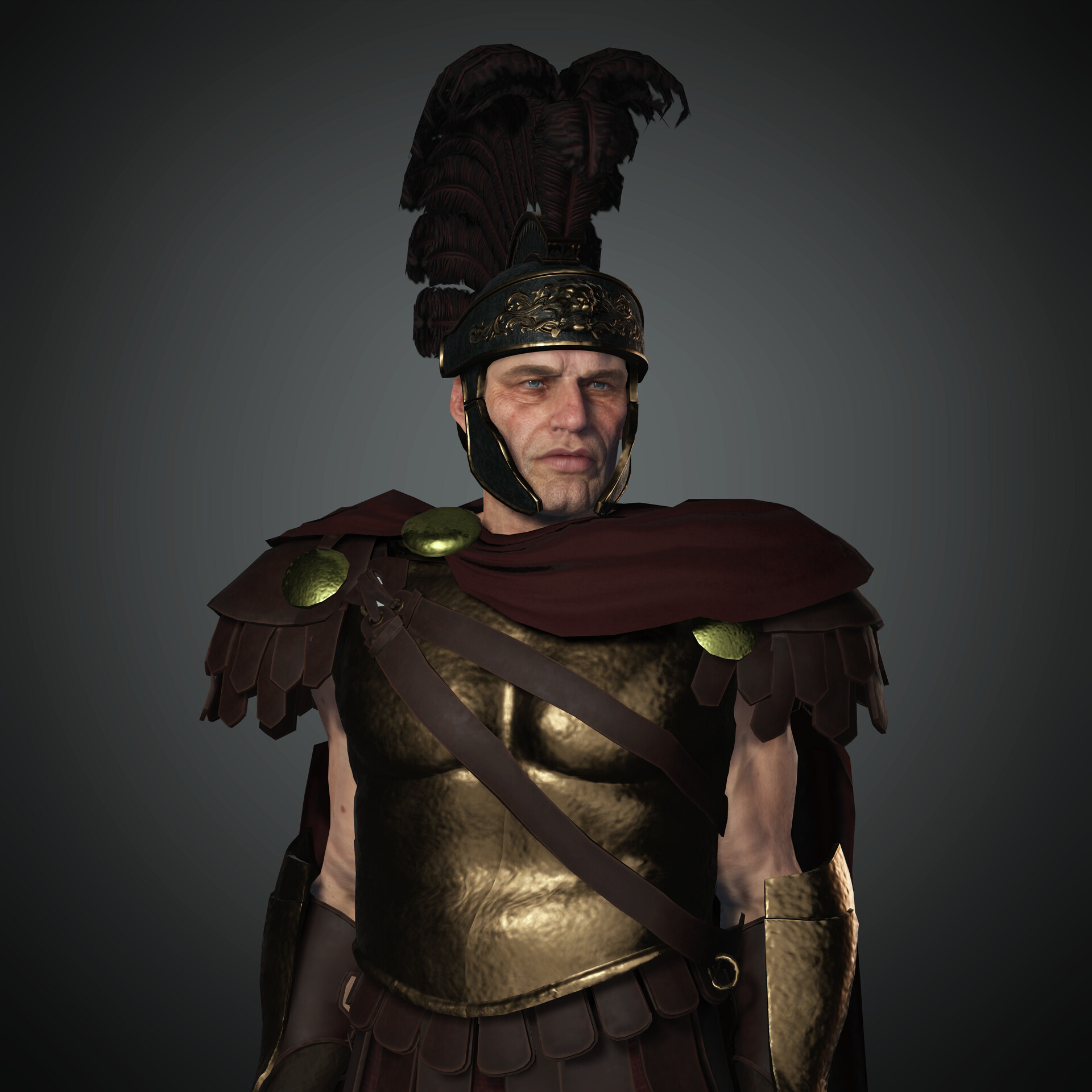 ArtStation - Flavius - Ancient Roman General (2021)
