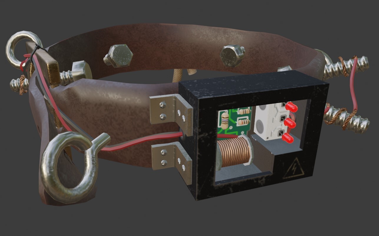 ArtStation - Makeshift Shock Collar