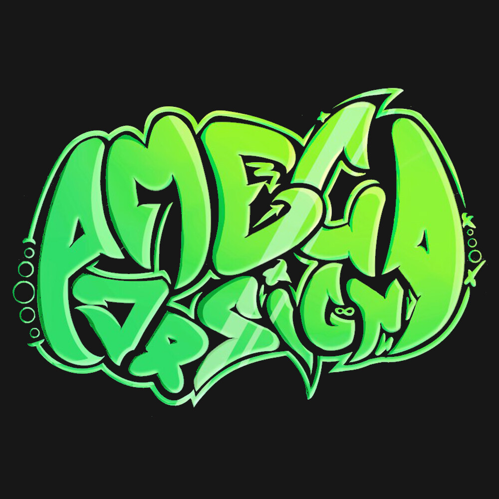 ArtStation - Graffiti Name: "Amega Design"